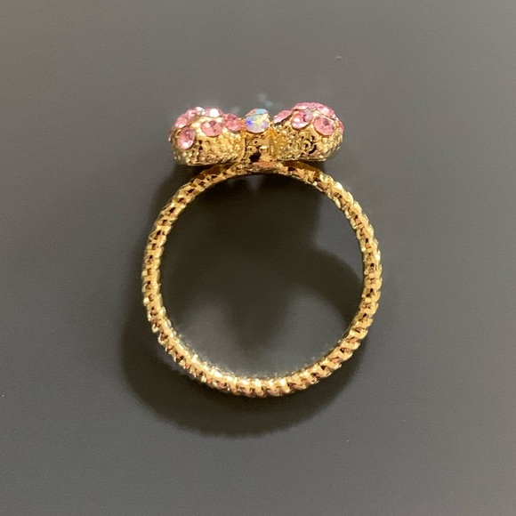 Swarovski | Jewelry | Bogo Vintage Swarovski Crystal Bow Ring | Poshmark